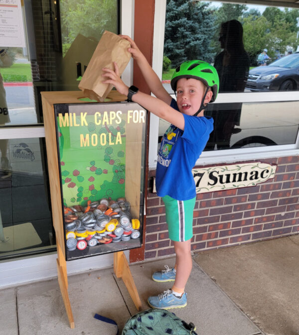 Milk Caps for Moola – ReachOut Crest View